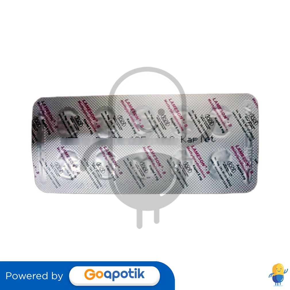 Jual Lameson 8 Mg Strip 10 Tablet | Shopee Indonesia