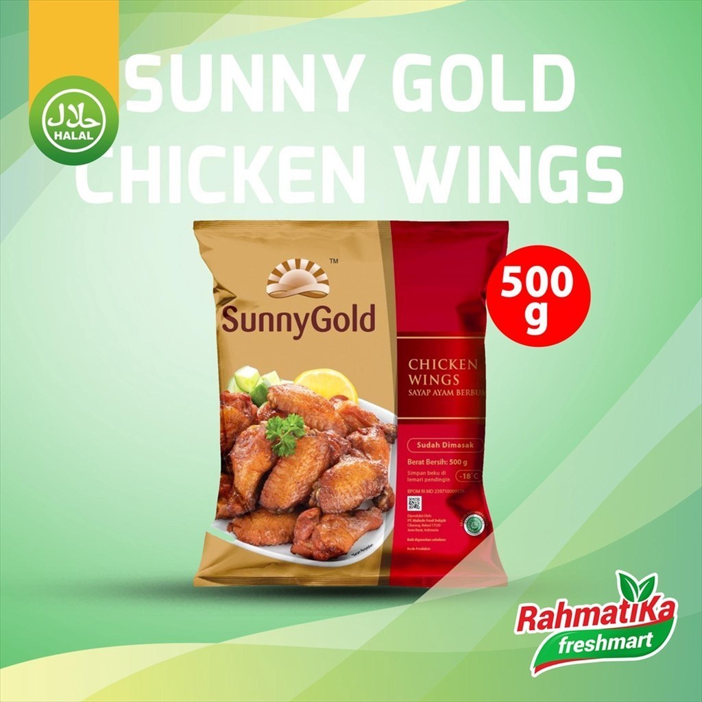 Jual Sunny Gold Chicken Wings / Sayap Ayam 500 gr | Shopee Indonesia