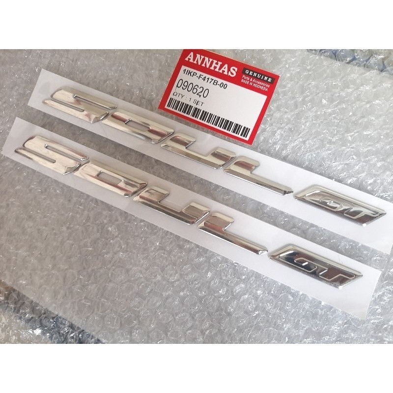 Jual logo emblem mio soul croom 3D sepasang kiri dan kanan | Shopee ...