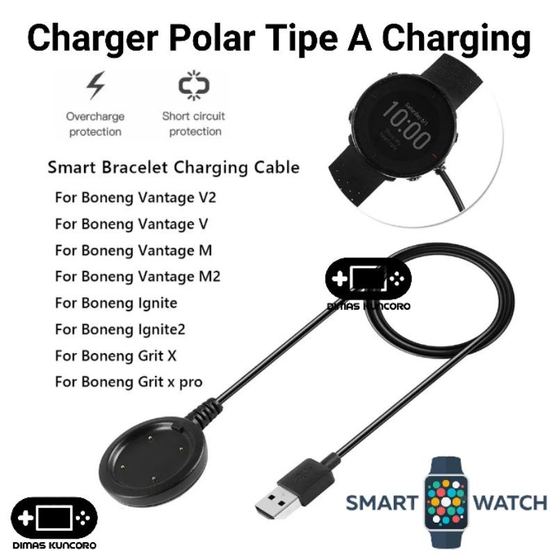 Jual Charger Polar Tipe A charging vantage M M1 M2 V V1 V2 kabel usb ...