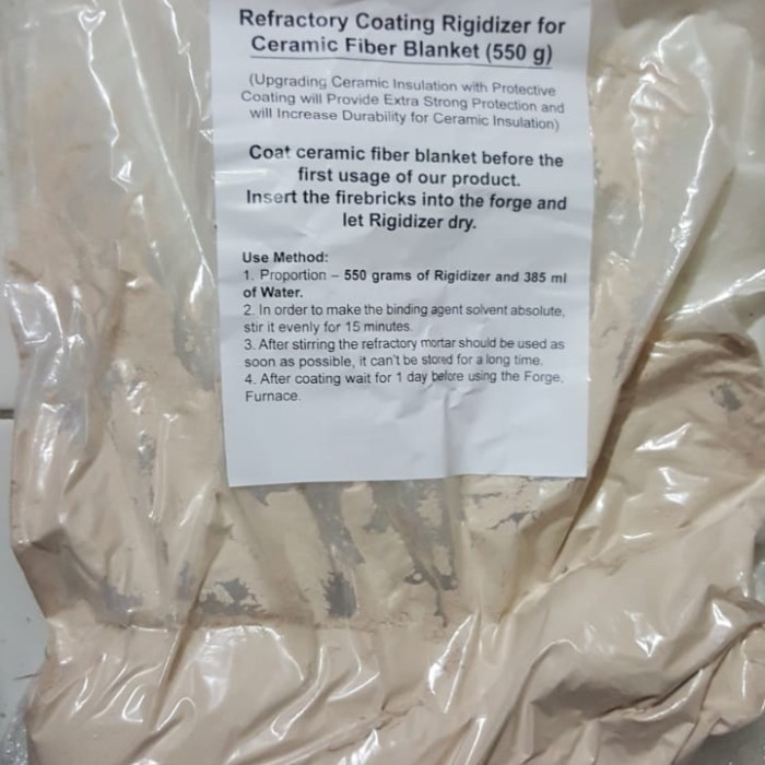 Jual Rigidizer semen tahan api untuk pelapisdevil forge propane furnace ...
