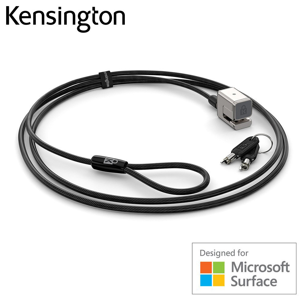 Jual Kensington Keyed Cable Lock for Surface Pro and Surface Go with 1 ...