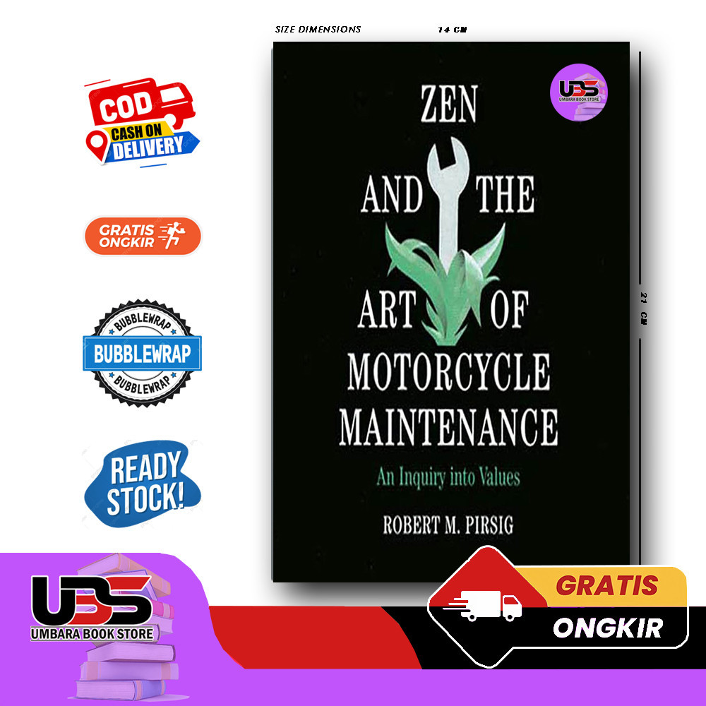 Jual Zen and the Art of Motorcycle Maintenance - Robert M Pirsig ...