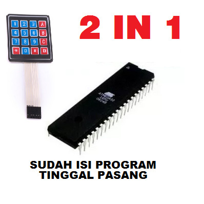 Jual IC Program Pom Mini Atmega 16 / 32 A Sudah Isi Program Pertamini ...