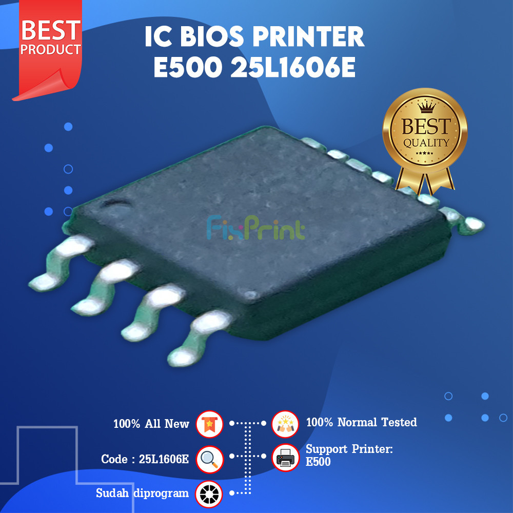 Jual IC BIOS Can Printer E500 25L1606E, Resetter Firmware Printer Can ...