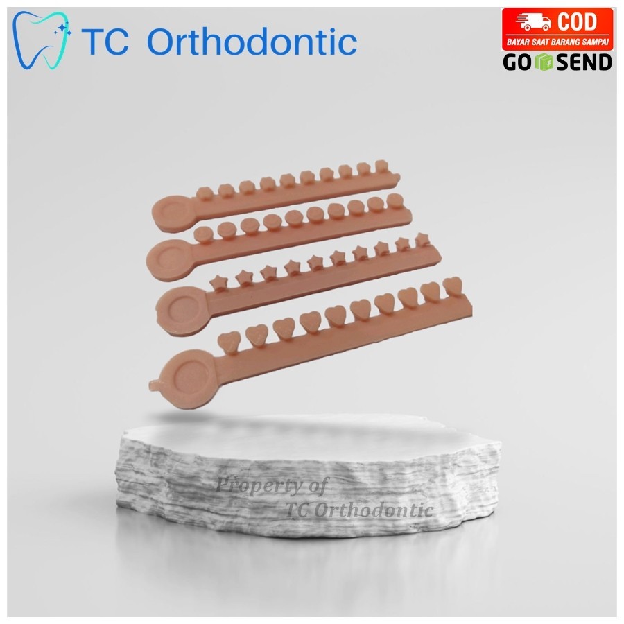 Jual Karet Bracket Gigi 3D Germany Warna Pink / Karet Behel Power O ...