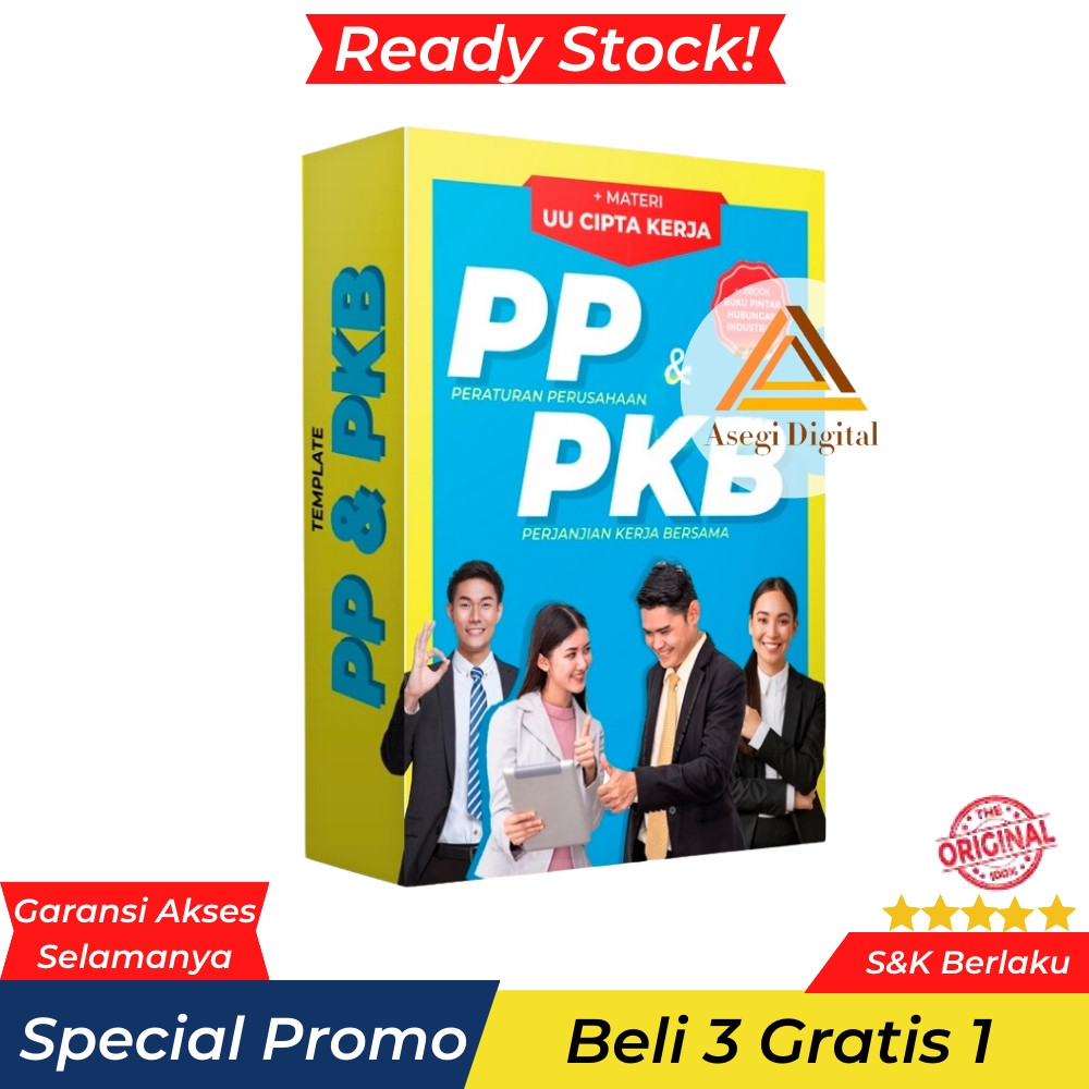 Jual TEMPLATE PP & PKB - Peraturan Perusahaan & Perjanian Kerja Bersama ...