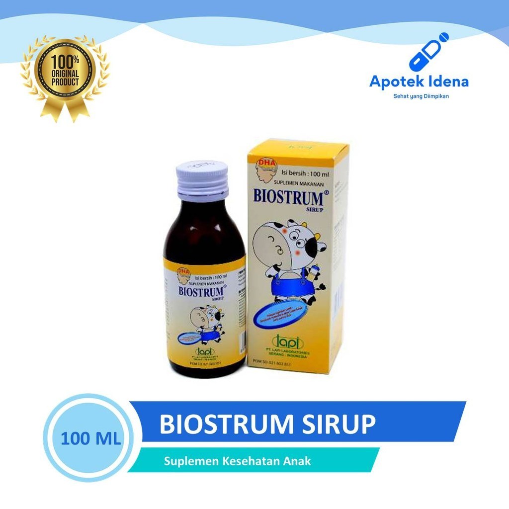 Jual BIOSTRUM SIRUP 100 ML Suplemen Vitamin Anak/Penambah Nafsu Makan ...