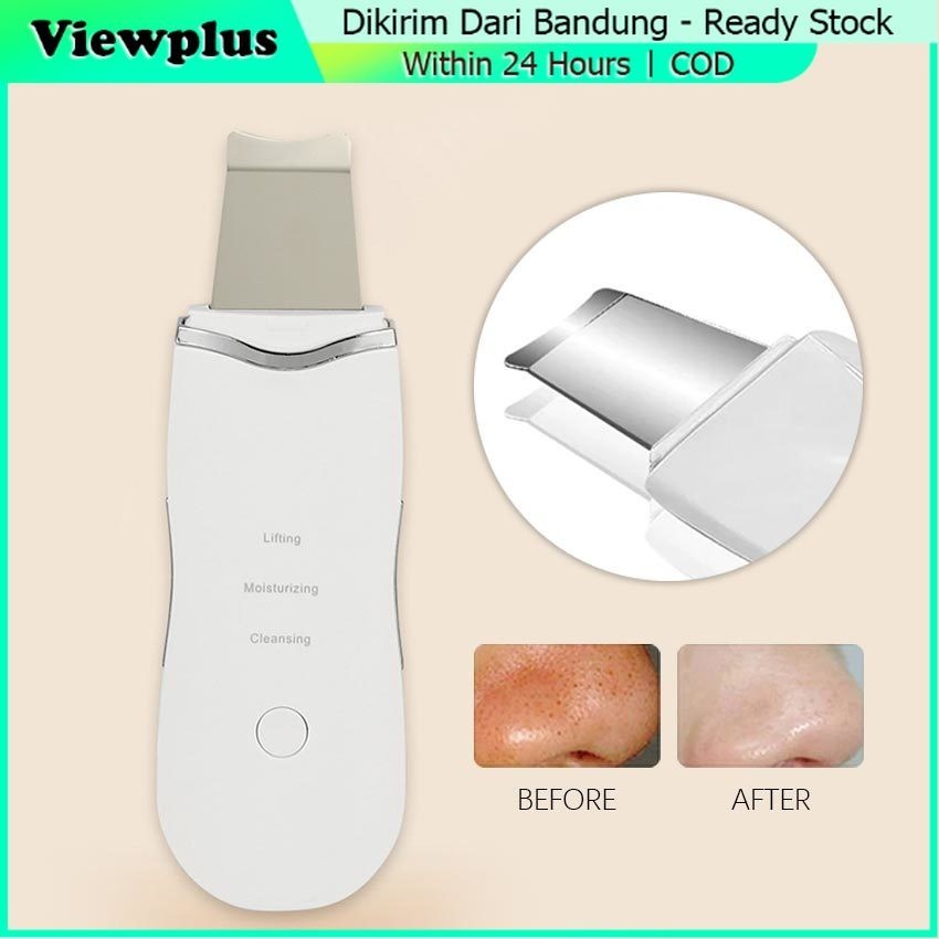 Jual Alat Facial Ultrasonic Skin Scrubber Penghilang Jerawat dan Komedo ...