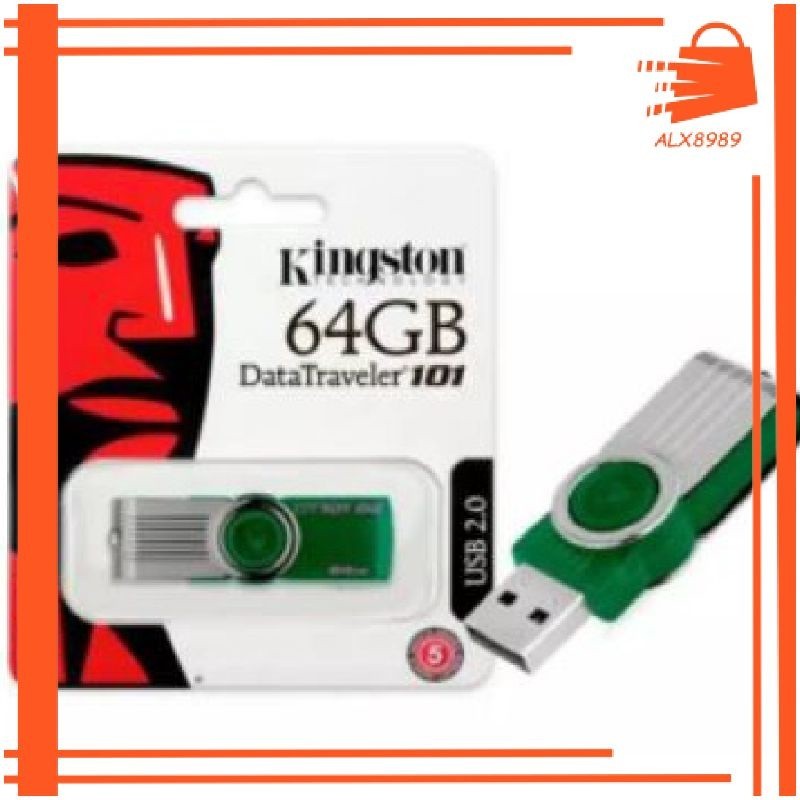 Jual ORIGINAL Flashdisk KingSton 64GB USB Flash Drive Flashdisk ...