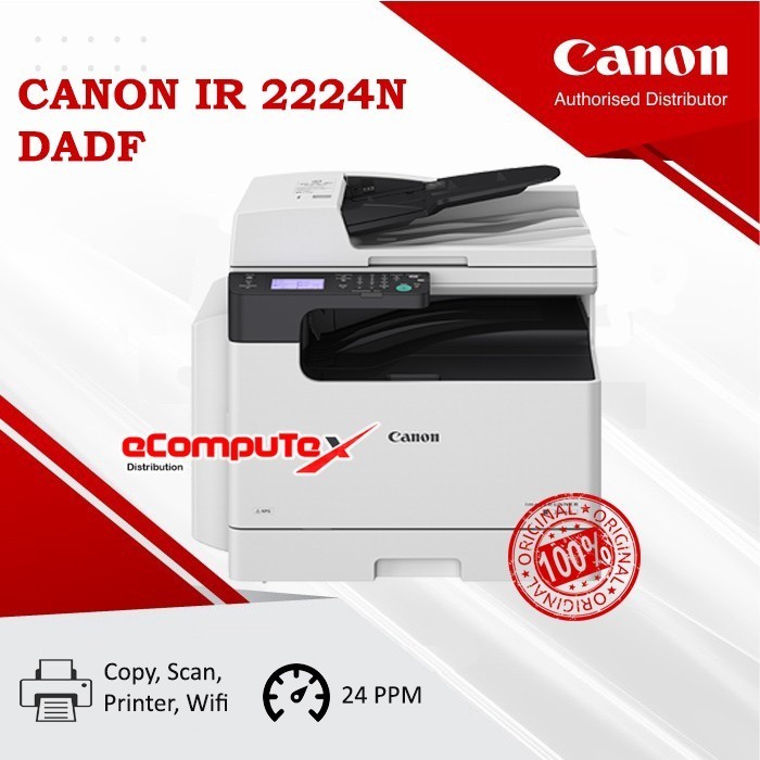 Jual Canon imageRunner 2224N / iR-2224N DADF Mesin Fotocopy Monochrome ...