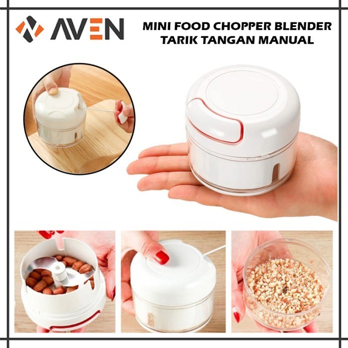 Jual AVEN Chopper Manual Blender Mini Speedy Chopper/Blender Tarik ...