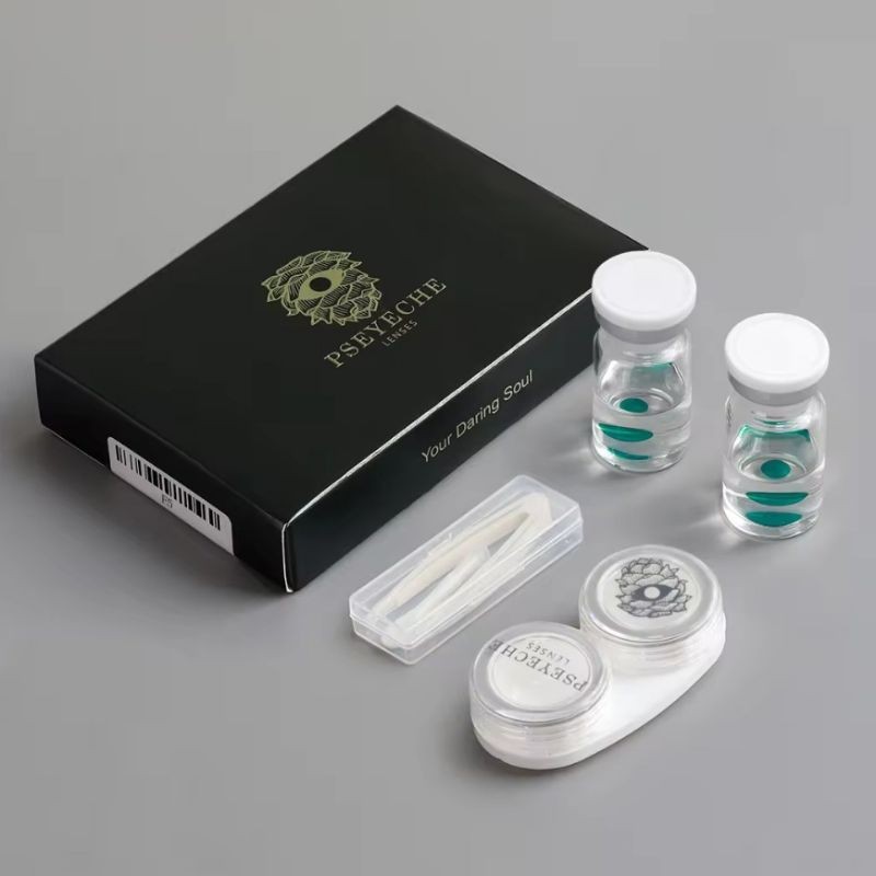 Jual Lensa Mata Buta Warna HIJAU | Softlens Ishihara PSEYECHE Contact ...