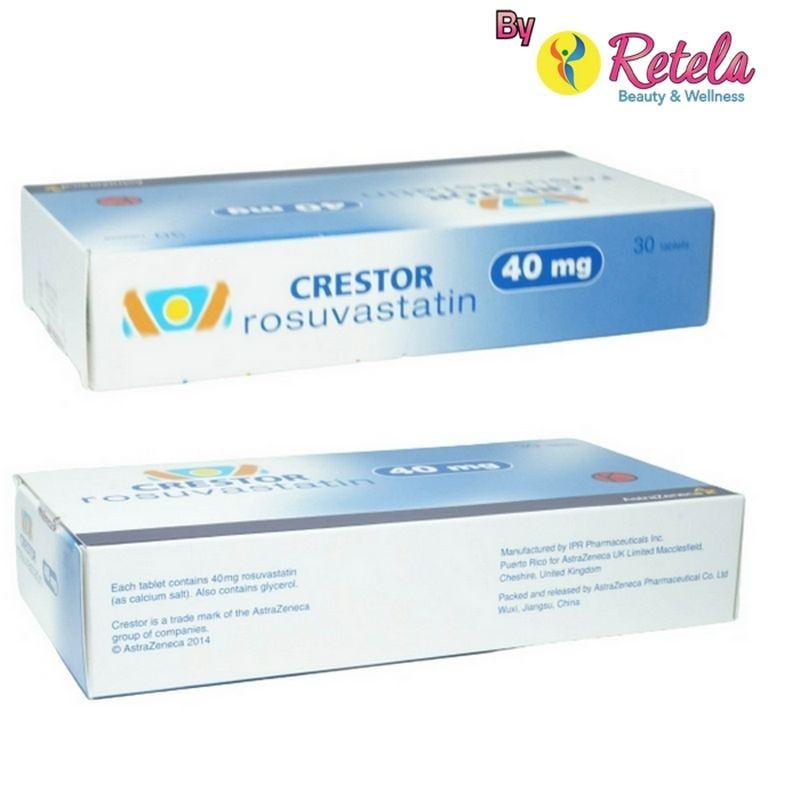 Jual CRESTOR 40MG 1 BLISTER 10 TABLET | Shopee Indonesia