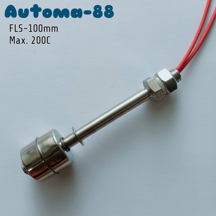 Jual MN08 Water level sensor air 100mm 10cm stainless AC-DC 220V Float ...