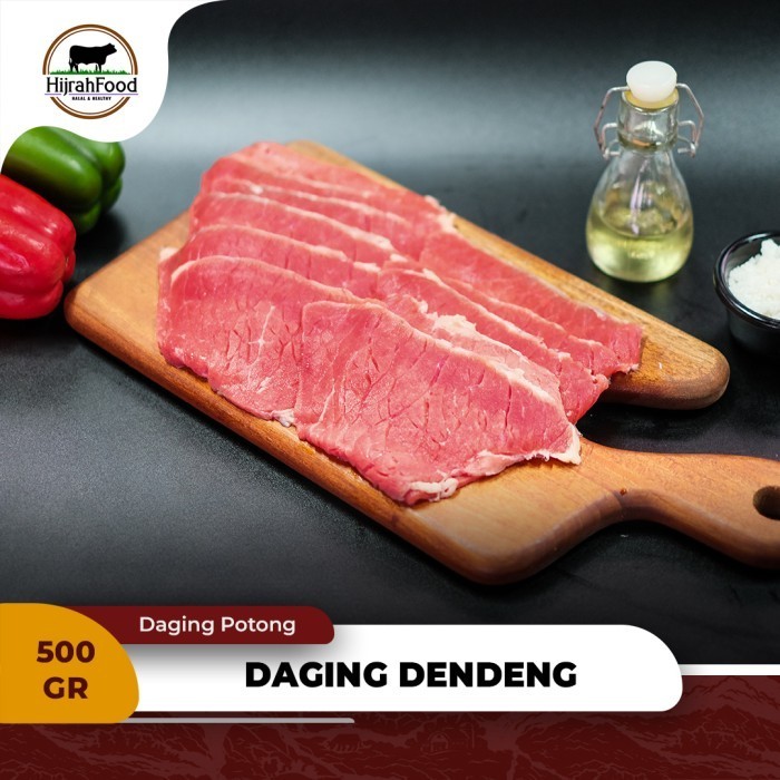 Jual Hijrahfood Daging Sapi Potongan Dendeng 500 gr AUS Beef Sliced ...