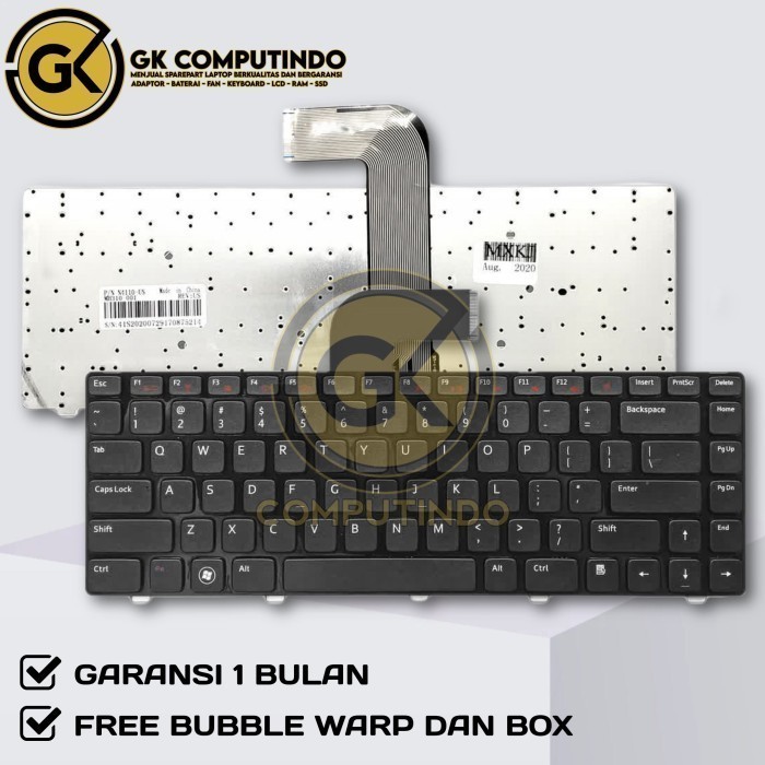 Jual Keyboard Dell XPS Series XPS L502 15 L502X Inspiron 15R 5520 7520 ...