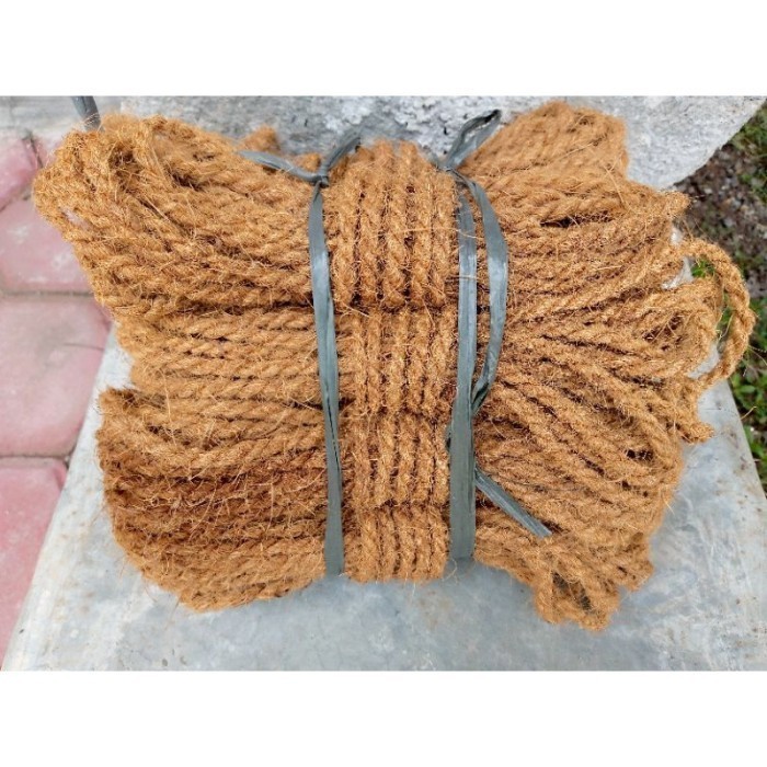 Jual 20 METER TALI SABUT KELAPA BESAR 10MM TERMURAH - 5 Meter | Shopee ...