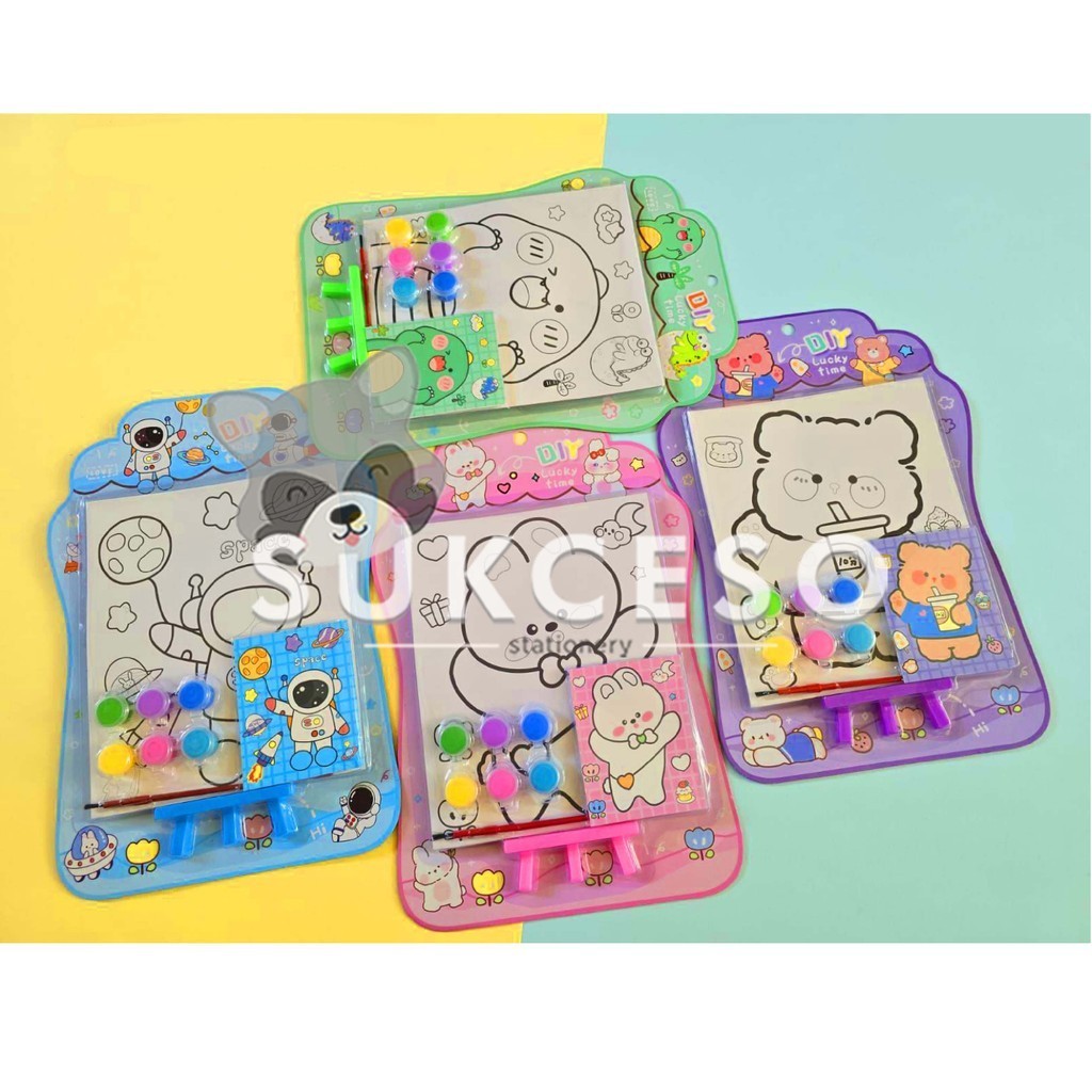 Jual Fancy Drawing Set 6609 Set Melukis Mewarnai RANDOM | Shopee Indonesia