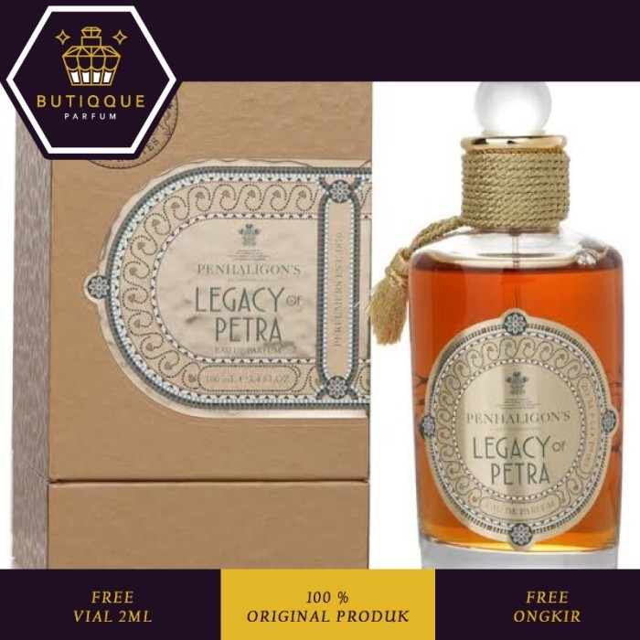 Jual PENHALIGON LEGACY OF PETRA EDP 100 ML Box Segel + Batchcode ...