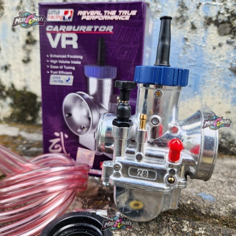 Jual Karbu Karburator PE 28 VR 2 UMA RACING UNIVERSAL MOTOR 4TAK 2TAK ...