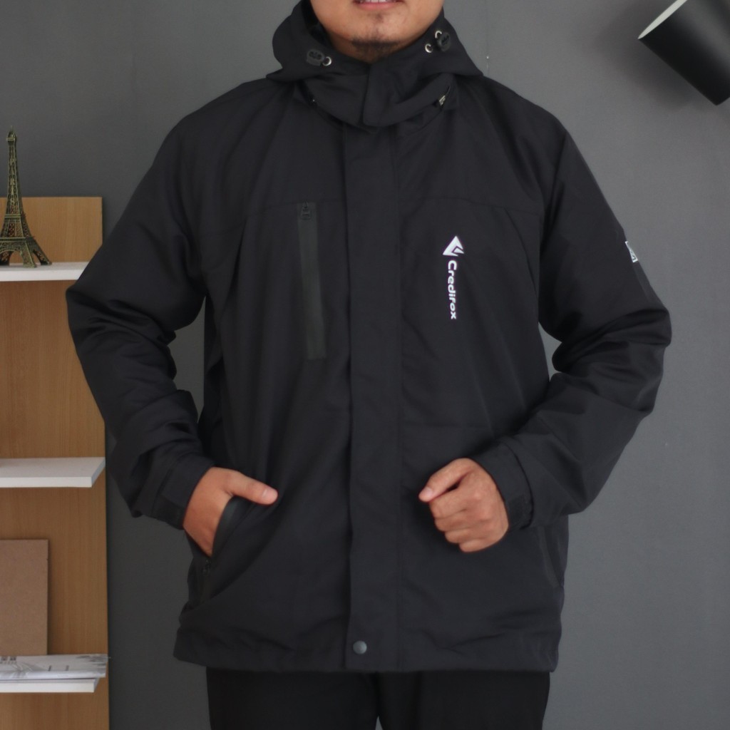 Jual CREDIFOX Jaket gunung FULL Warna genuine Original Pria dan wanita ...