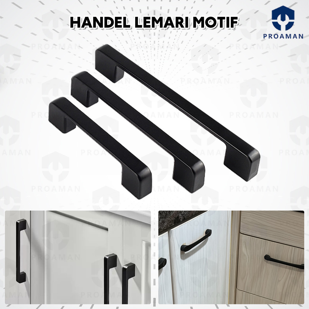 Jual Handle Lemari Minimalis Handel Lemari Black Dapur Furniture Rumah ...