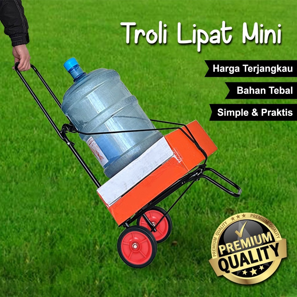 Jual Troli Lipat Serbaguna Troli Barang Galon Gas Koper / Trolley Besi ...