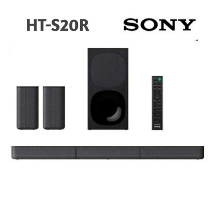 Jual Sony HT-S20R Soundbar 5.1Ch 400W + Rear Speaker Sound Bar HTS20R ...