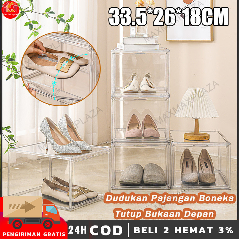 Jual Acrylic Transparent Storage Display Box/ Acrylic Box Transparent ...