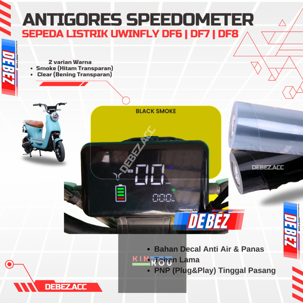 Jual Stiker Anti Gores Spidometer Sticker Pelindung Speedometer Sepeda ...