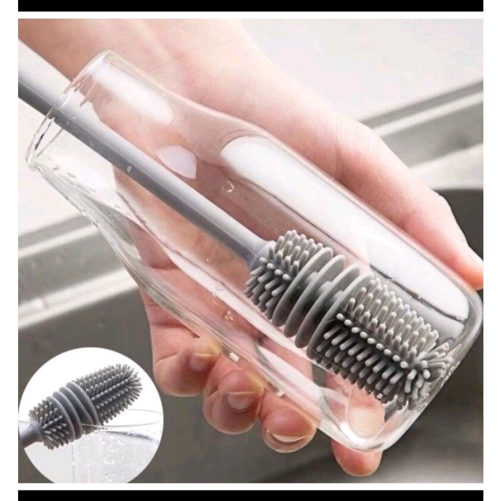Jual SIKAT BOTOL GELAS SILIKON | BOTTLE SILICONE BRUSH GAGANG PANJANG ...