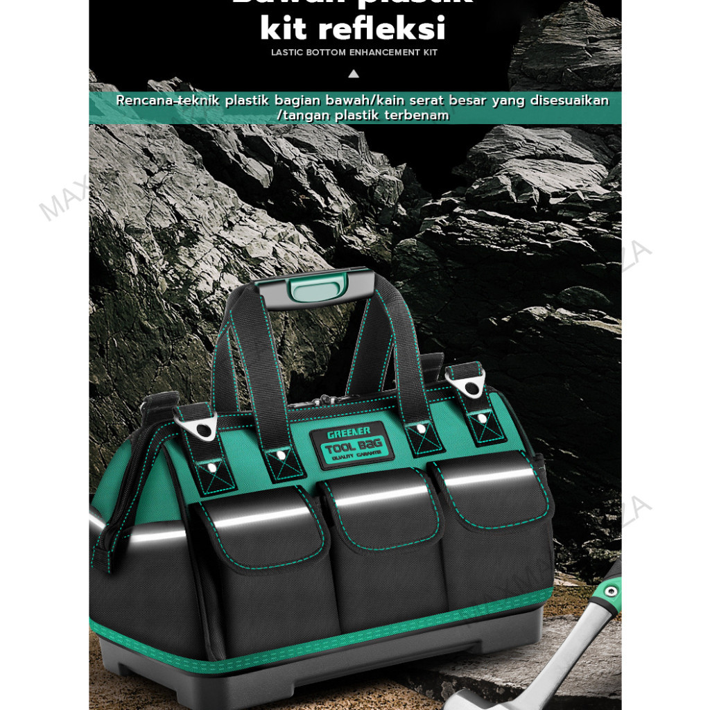 Jual GREENER Tool Bag PRO EDITION 13-16 Inch Tebal - Tas Alat Perkakas ...