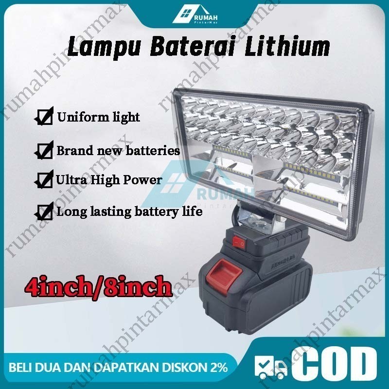 Jual Lampu darurat luar High Lumens Paling Kuat, Isi Ulang, Lampu Flash ...