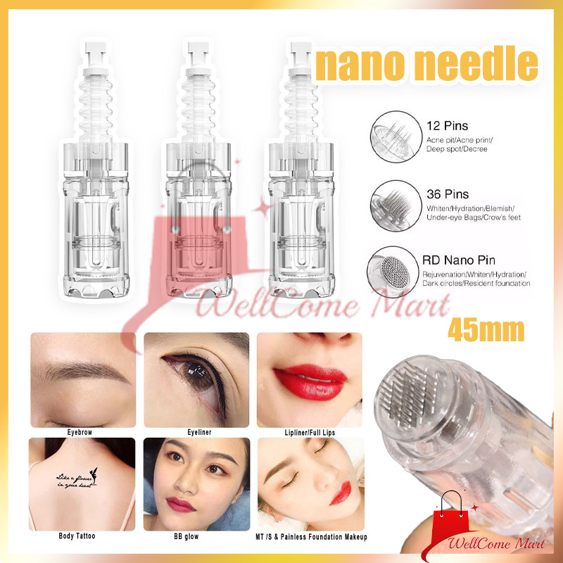 Jual Dermapen needles jarum bb glow derma dr pen mym sulam bibir ...