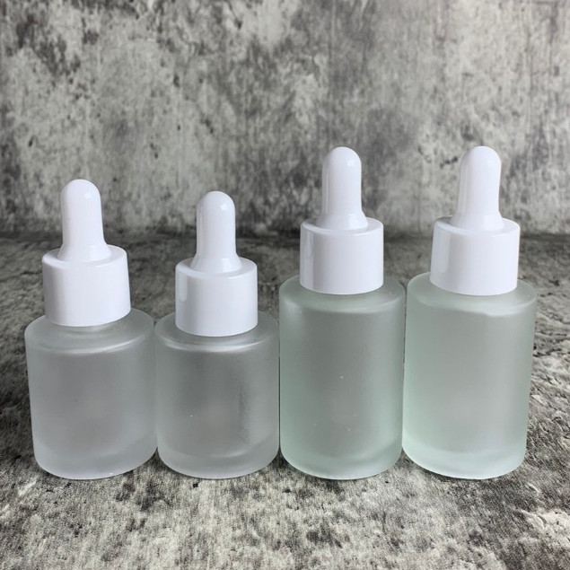 Jual Botol Pipet 20ml/30ml Kaca Frosted/ Botol Serum/ Botol Kaca ...