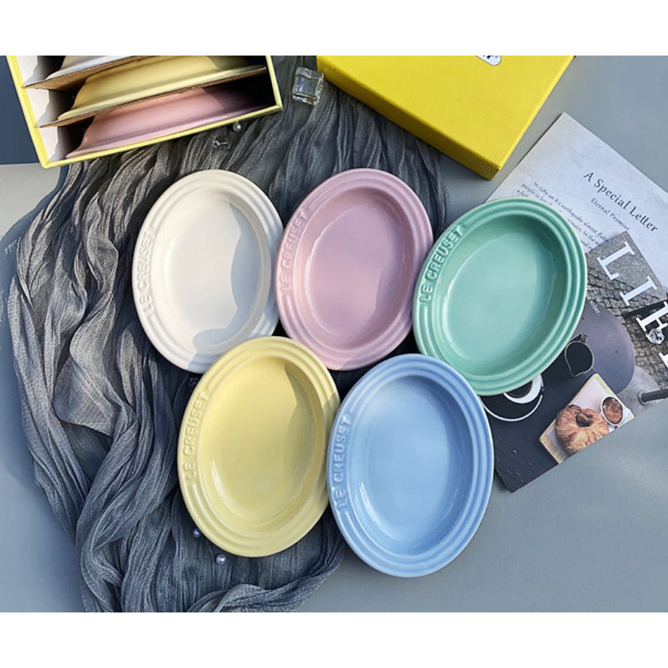 Jual [Le Creuset] Set Piring / Piring Cantik / Hadiah Piring Cantik ...