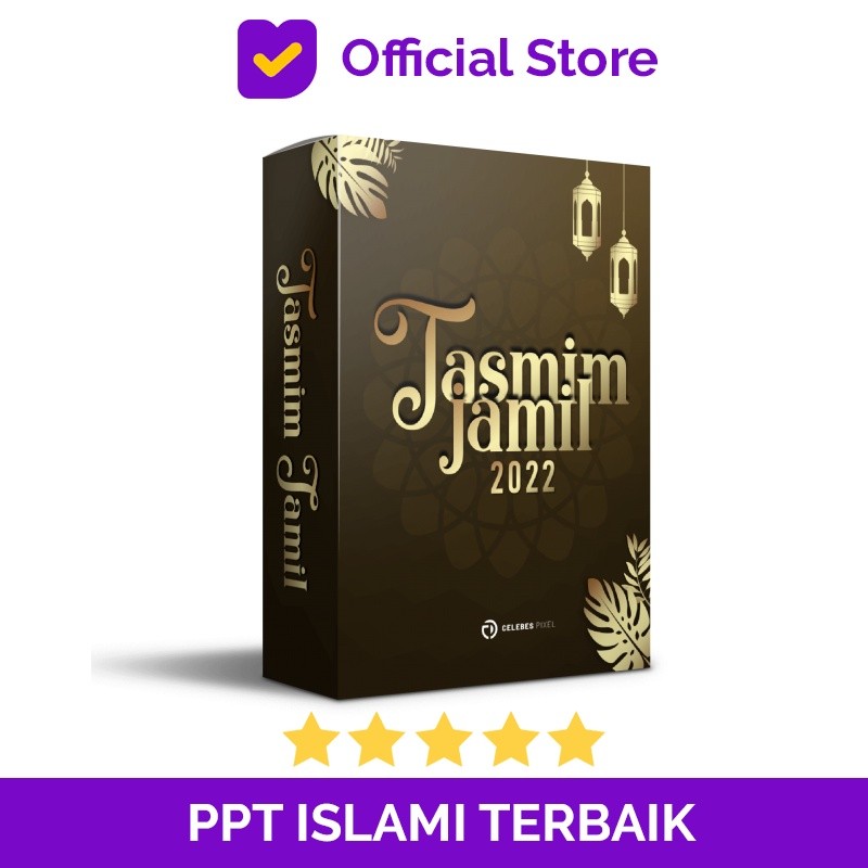 Jual Tasmim Jamil 2022 - Template PPT Banner Dan Animasi Tema Ramadhan ...