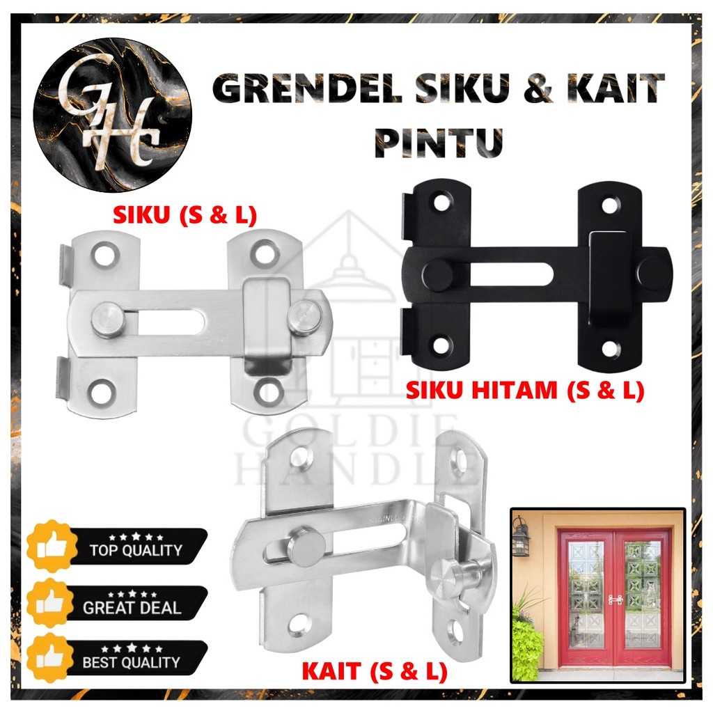 Jual Grendel Overpal Gembok Selot Slot Pintu Cantolan Gembok Grendel ...