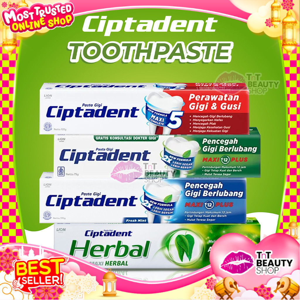Jual Ciptadent Pasta Gigi Series | Ciptadent Toothpaste Series | TnT ...