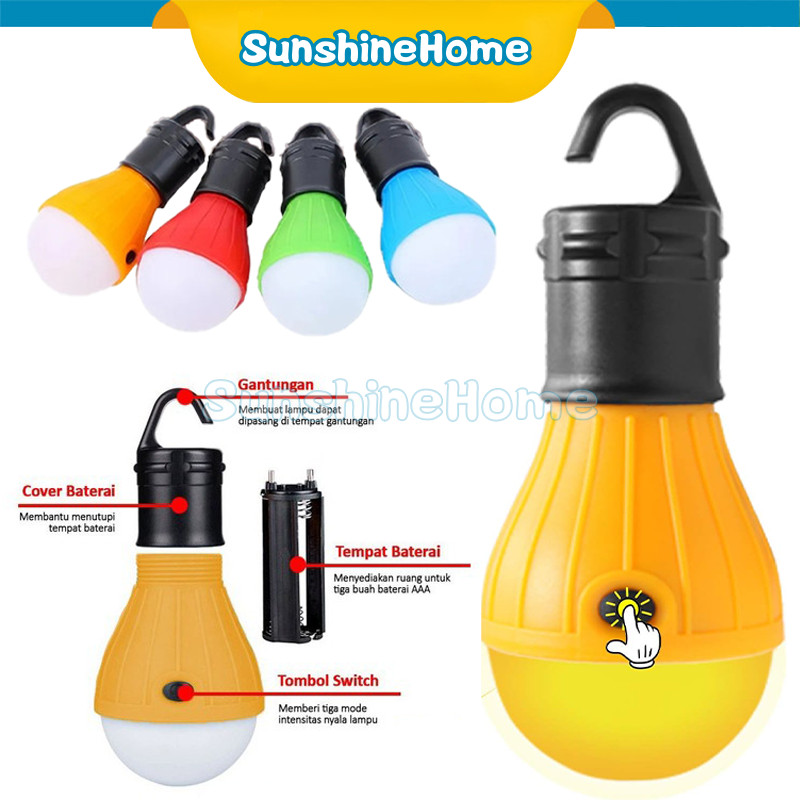 Jual Lampu LED Lampu Emergency Bohlam Multifungsi Lampu Gantung Lampu Camping Lampu tenda ...