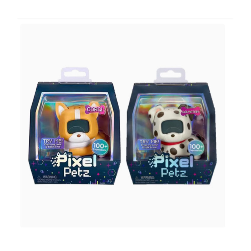 Jual Mga Pixel Petz Pixel Cute Pet Dalmatian Corgi Digital Smart Pet ...