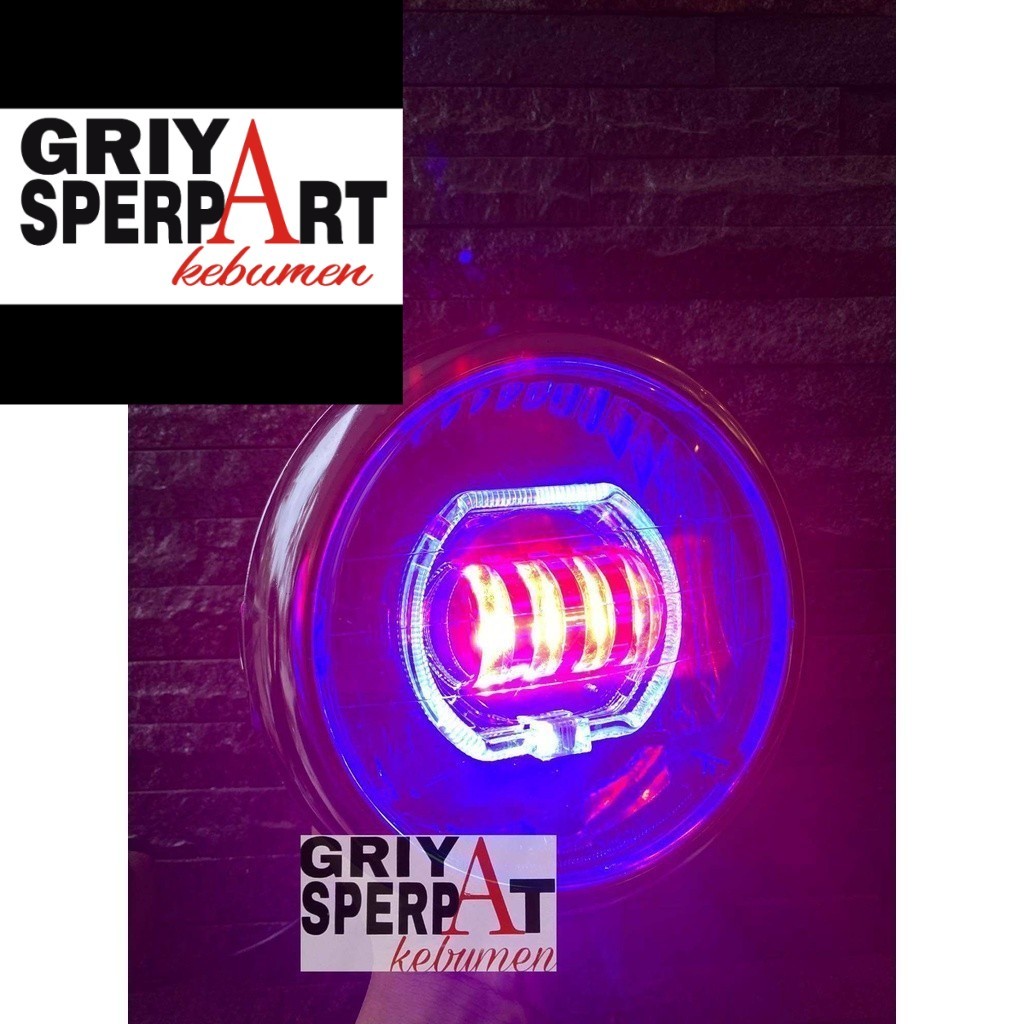 Jual LAMPU DEPAN BILED NINJA R SS BILED PROJIE LED SUPER TERANG ...