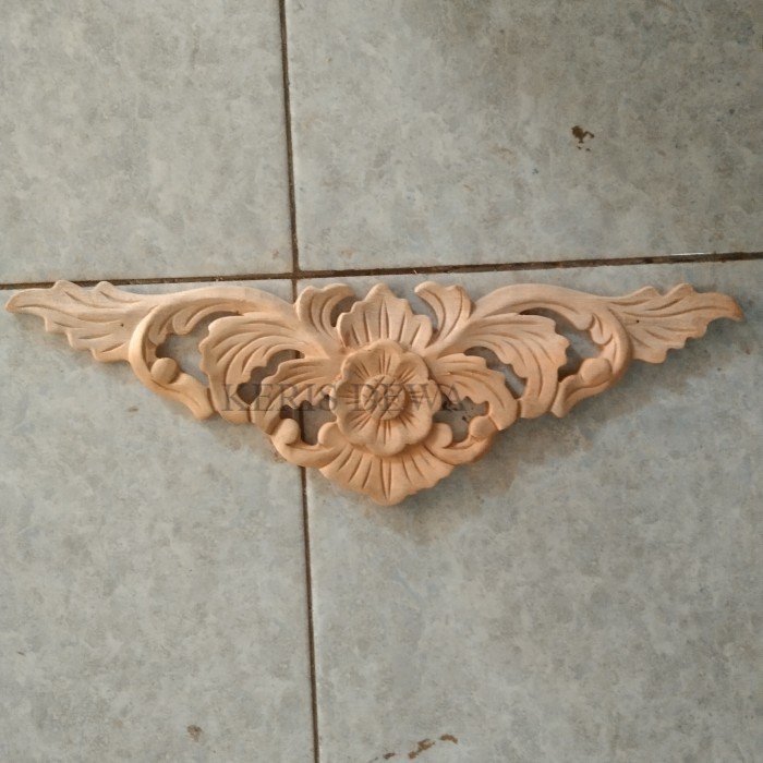 Jual Nasywa Ornamen Ukir Kayu Ukir Mahkota Mawar KD4236 | Shopee Indonesia