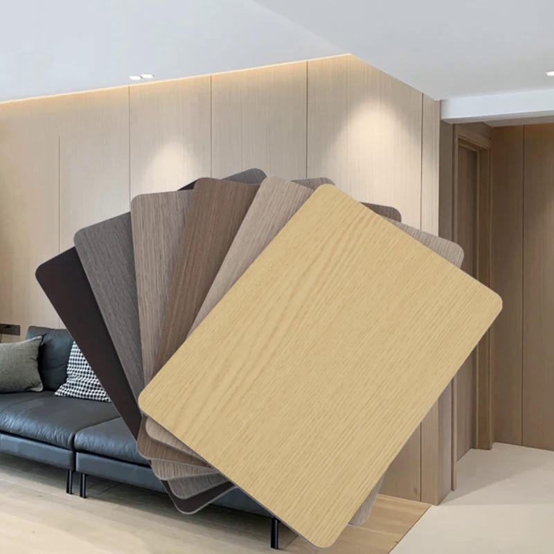 Jual Panel Dekoratif Interior Kayu Arang Bambu Veneer PVC Hotel Kantor ...