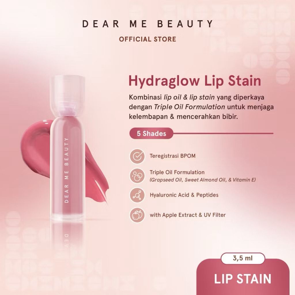 Jual Dear Me Beauty Hydraglow Lip Stain Gracia/Luna/Olivia/Sharon ...