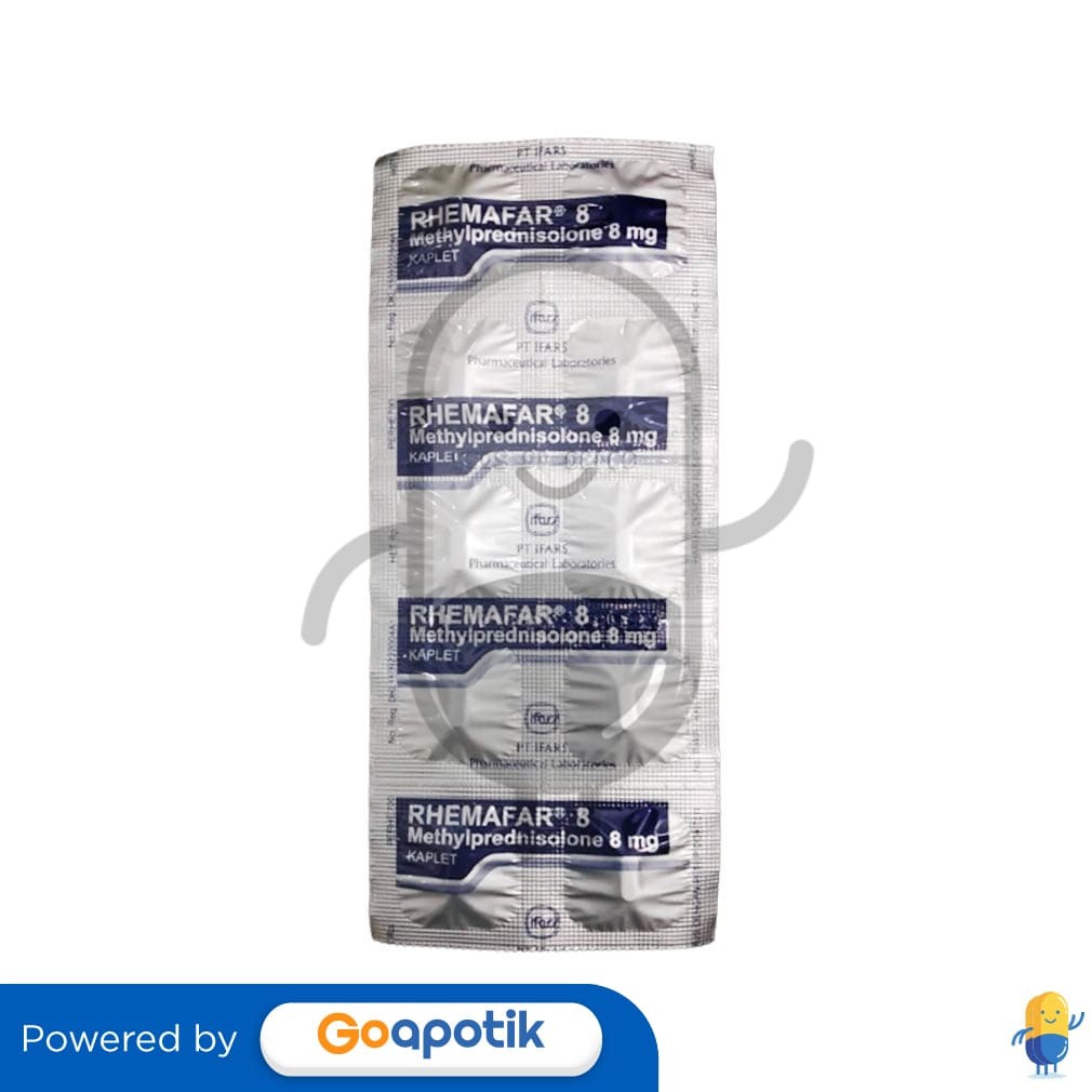 Jual Rhemafar 8 Mg Strip 10 Kaplet | Shopee Indonesia