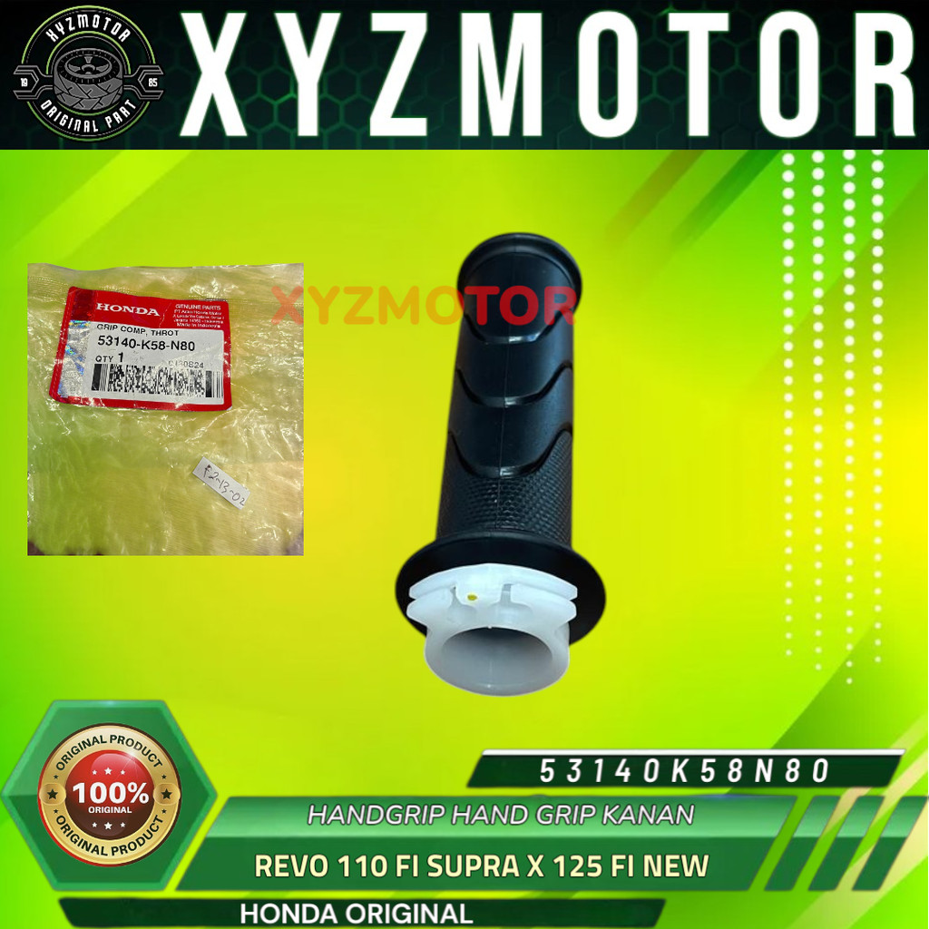 Jual HANDGRIP HAND GRIP KANAN REVO 110 FI SUPRA X 125 FI NEW HONDA ...