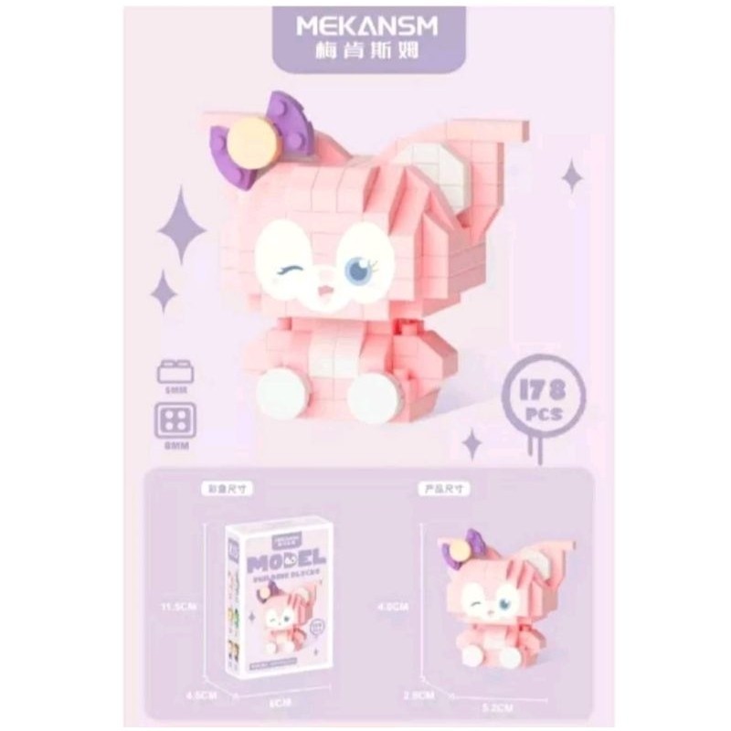 Jual 55JR BRICKS BRICK MAINAN EDUKASI NANO MICRO MAGIC MINI BLOCK BLOK ...