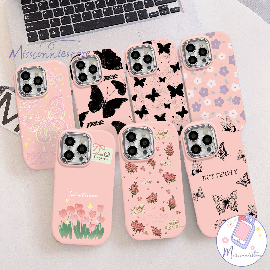 Jual MissConnie Art Vintage Fashion Bunga Kecil Case Kompatibel Untuk ...